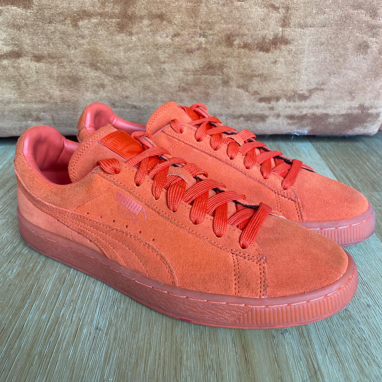 Puma Suede Classic Eco Orange | Depop