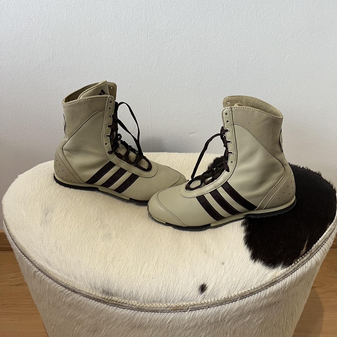 Vintage adidas boxing boots size 5 Condition is... - Depop