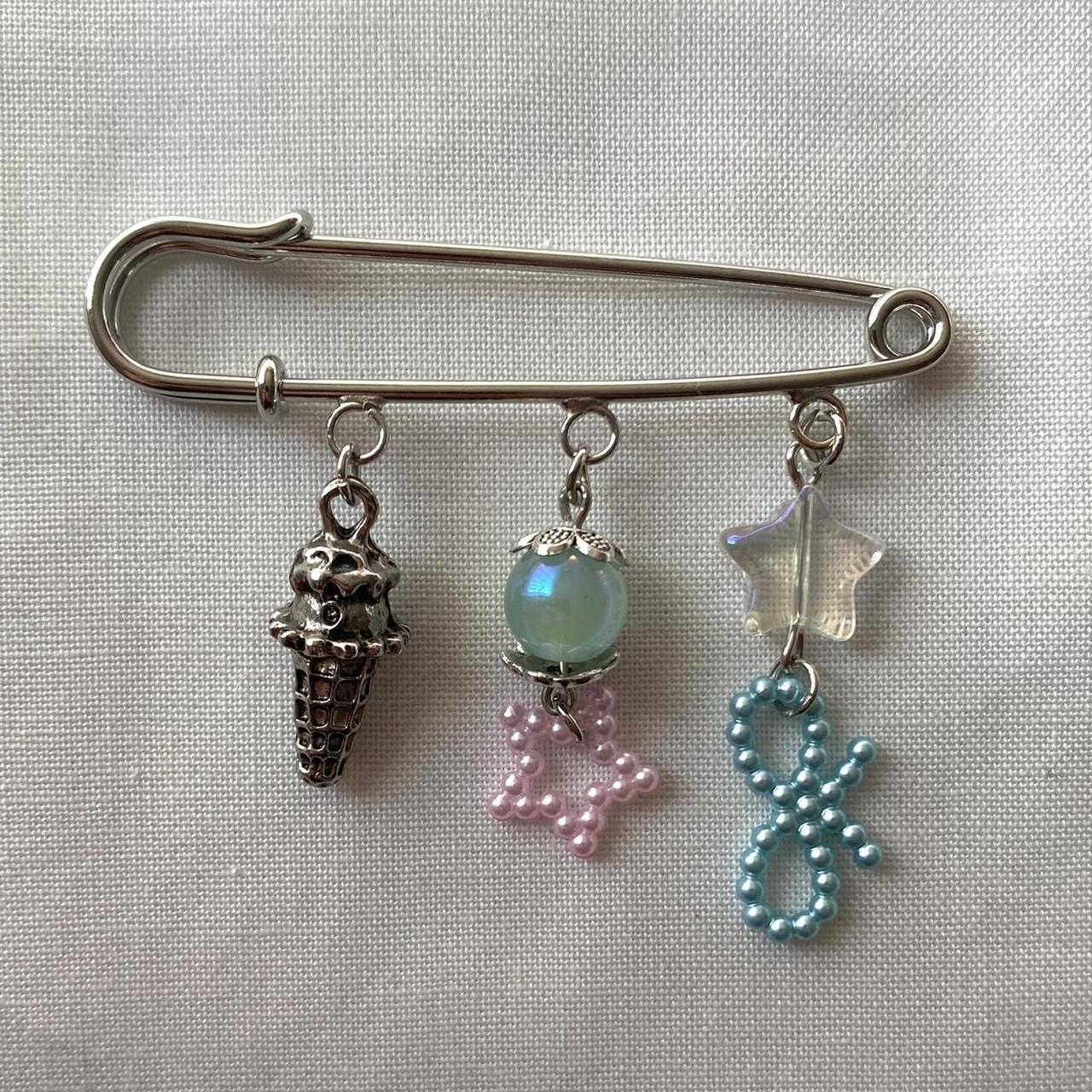Ice Cream Bag Pin ☾⋆ Shipping $4.40 ☾⋆ Handmade... - Depop