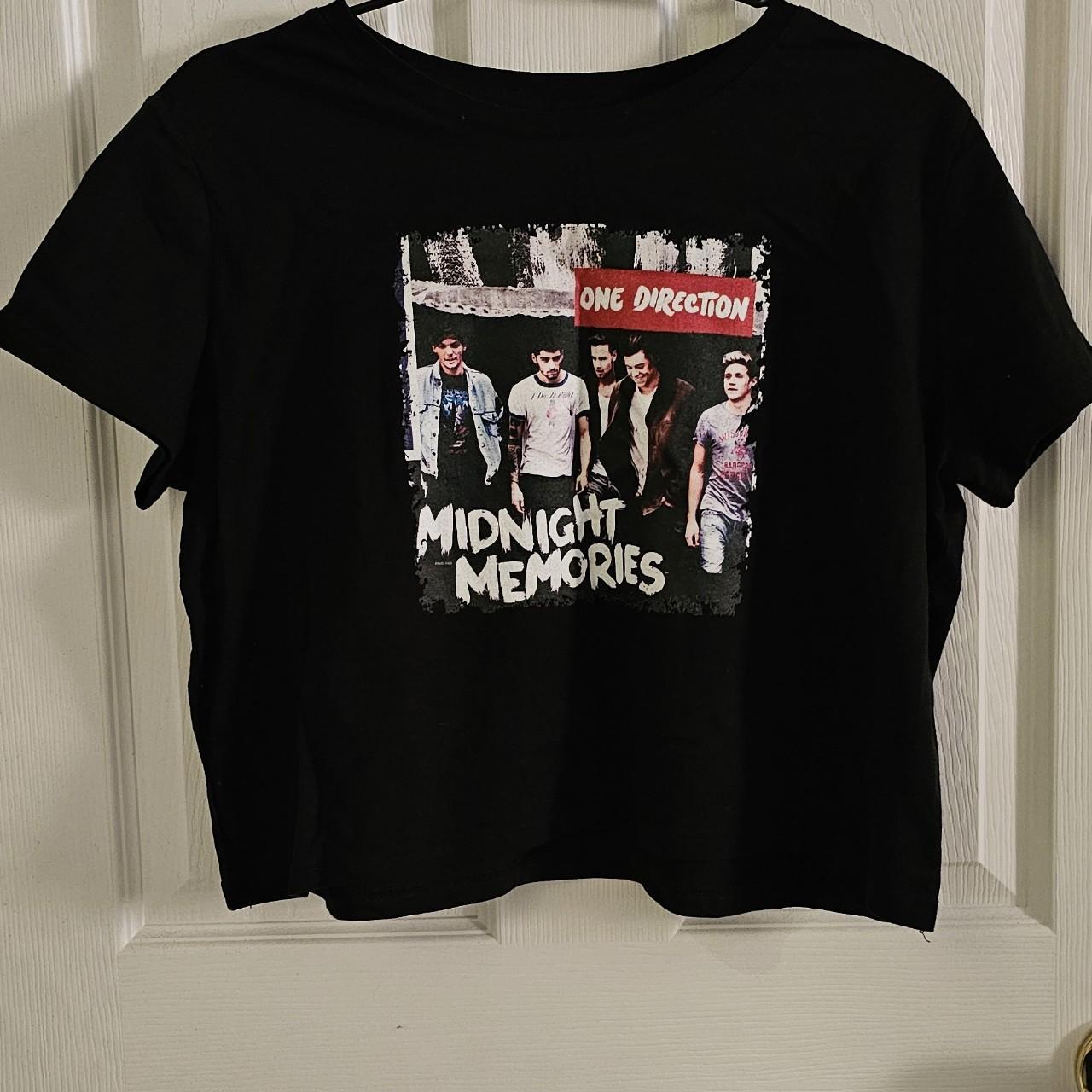 One Direction crop tee #OneDirection #Harry #Louis... - Depop