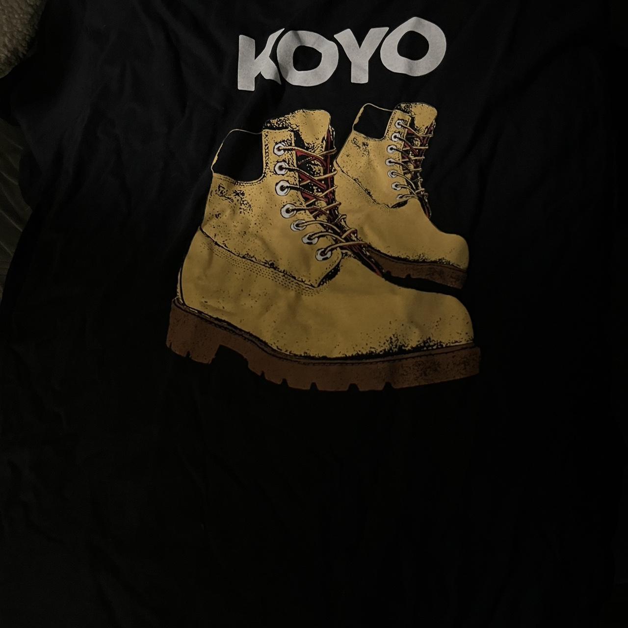 Koyo timbs shirt large sold out style. Brand new and... - Depop