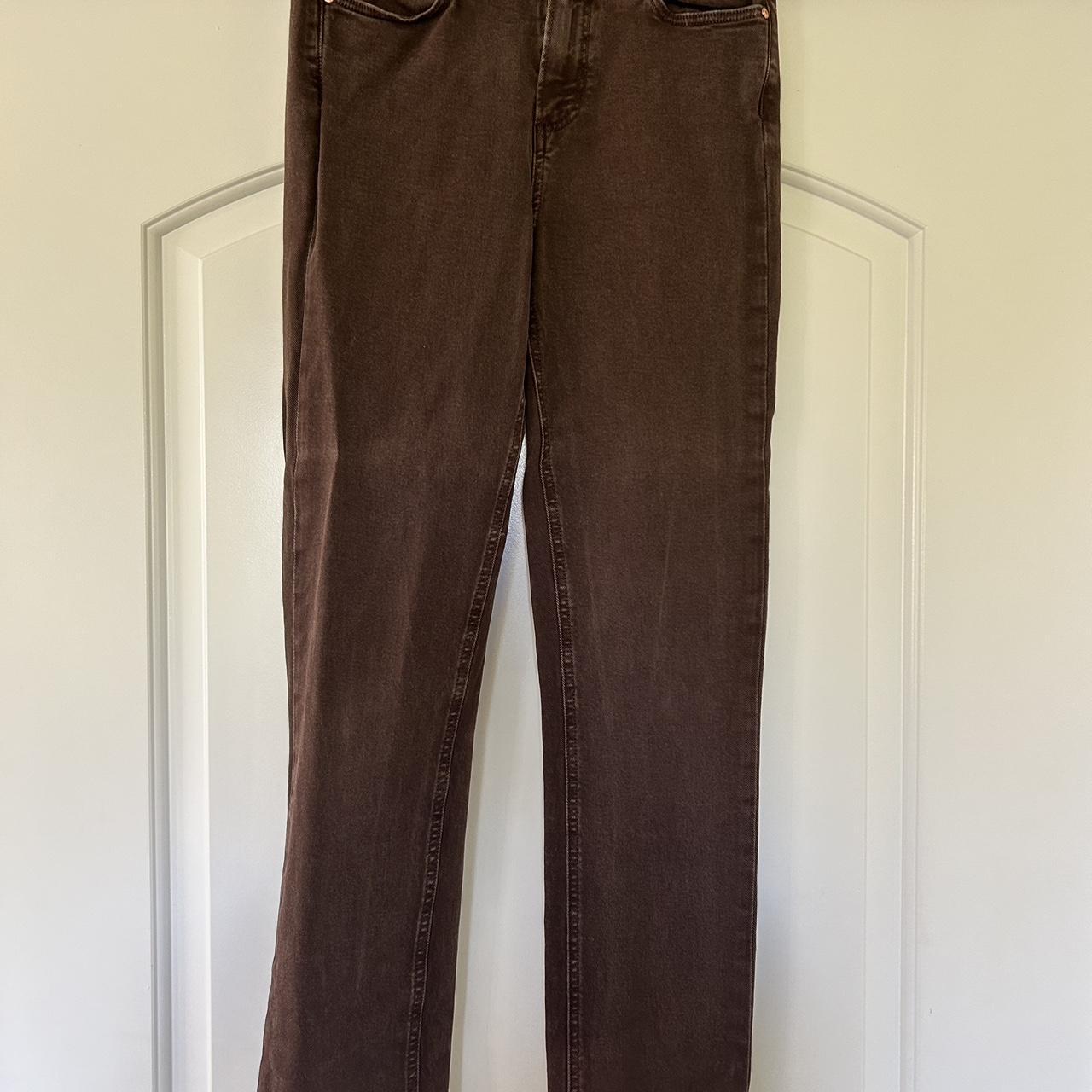 PAIGE Women's Brown Jeans | Depop