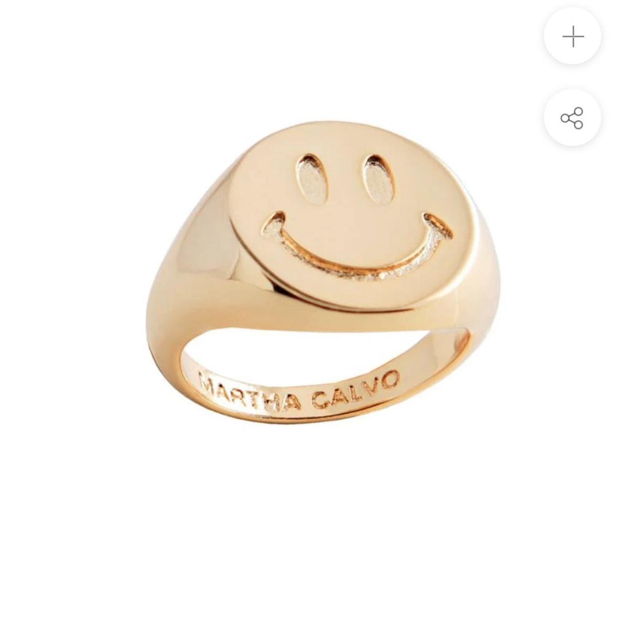 JOOLZ BY MARTHA CALVO Be Happy 14kt-gold plated... - Depop