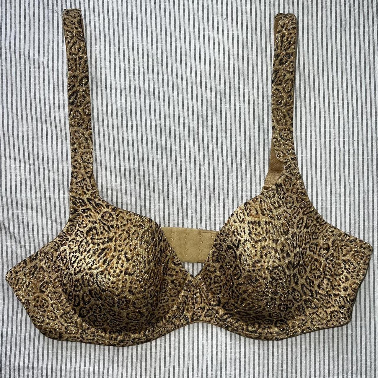 Vintage Victorias Secret Leopard Print Bra from the... | Depop
