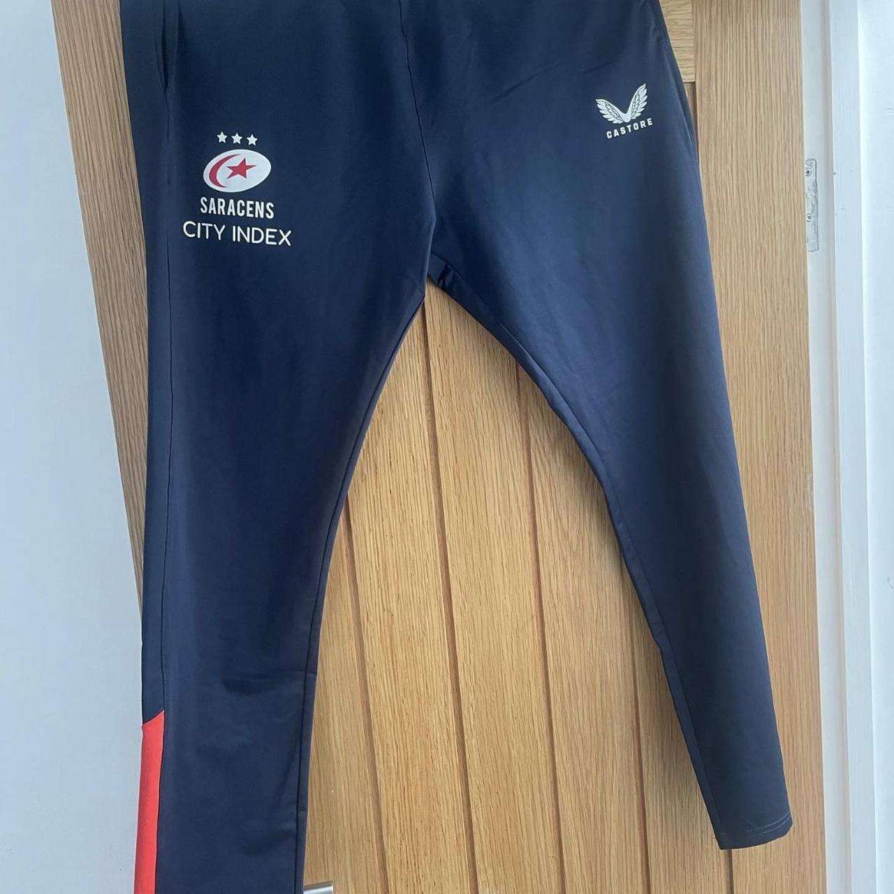 Saracens Castore tracksuit bottoms - Depop