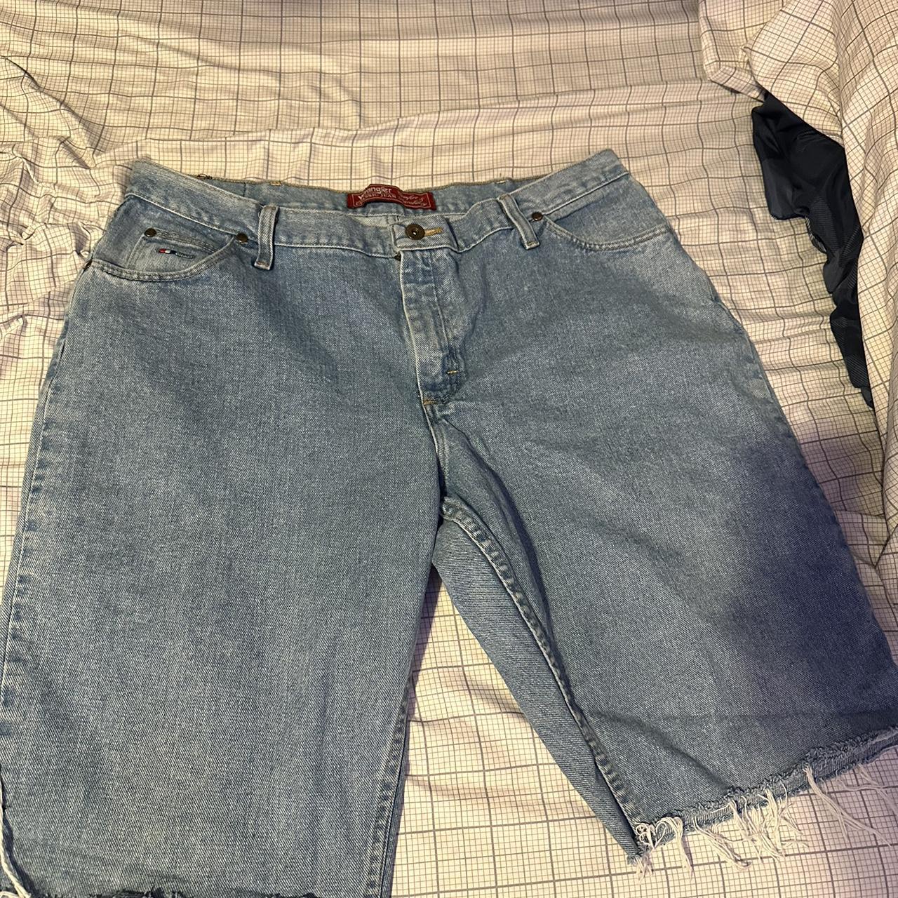 Custom wrangler jorts Size :36 - Depop