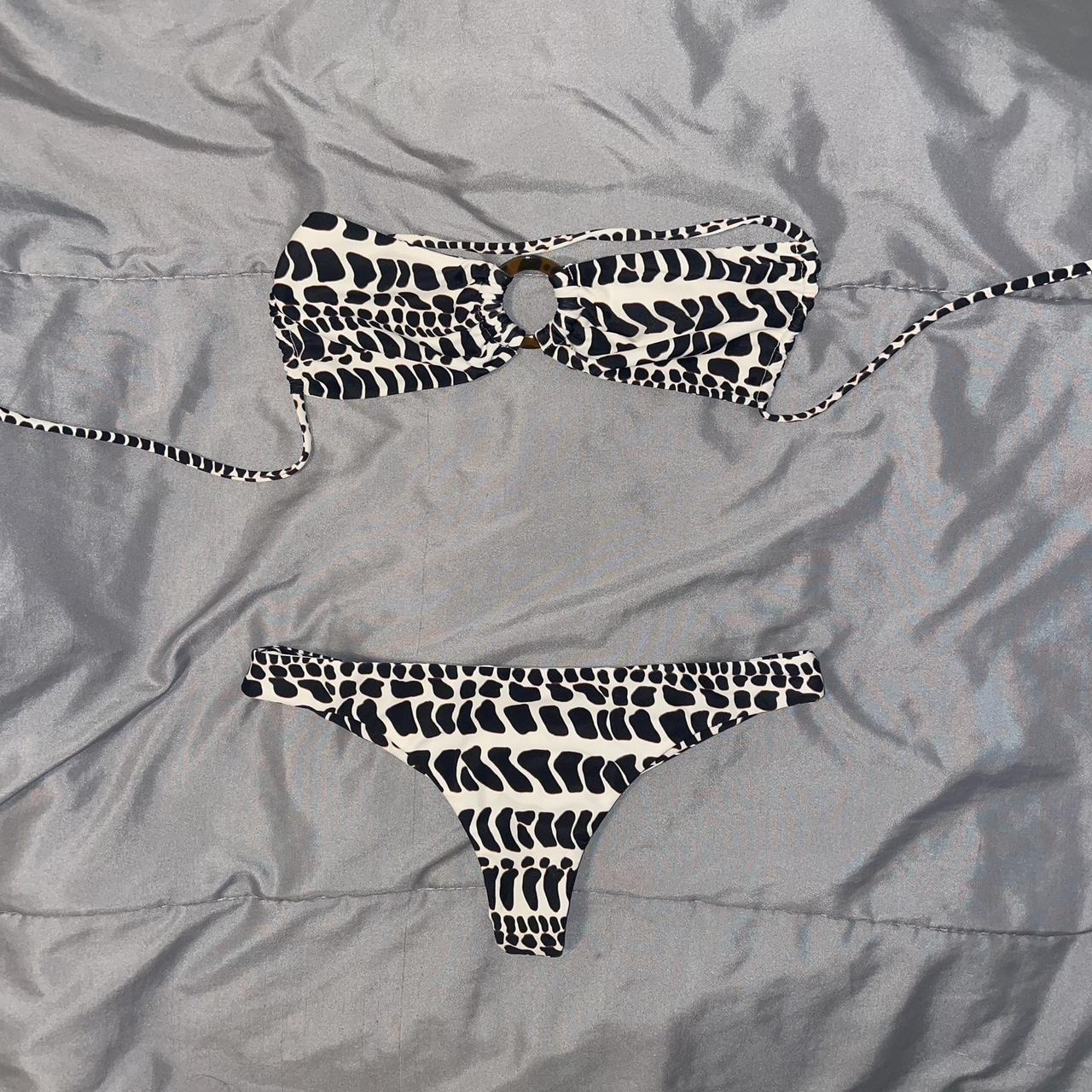 benoa swim hebrew cone kiki top size small and hina... - Depop