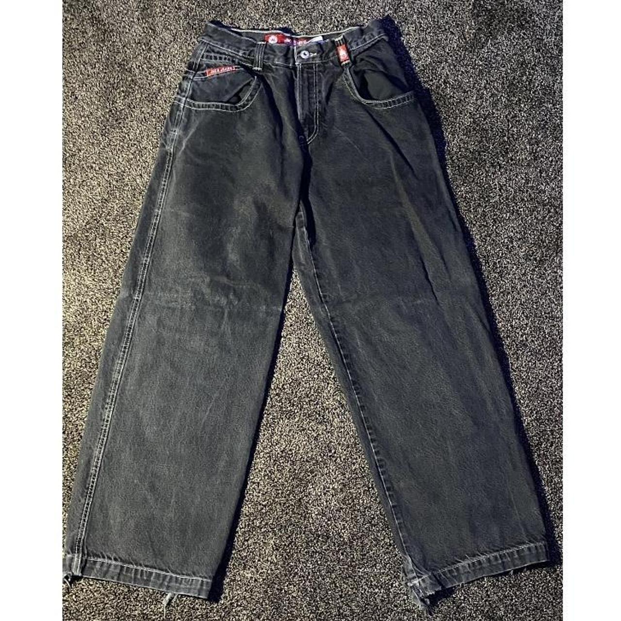 Genuine rare vintage JNCO denim jeans. sweet blue... - Depop