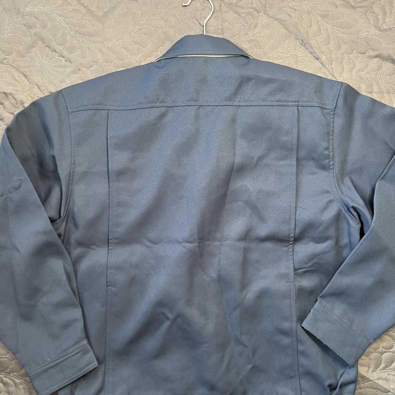 Vintage Japanese Work Uniform Jacket Button... - Depop