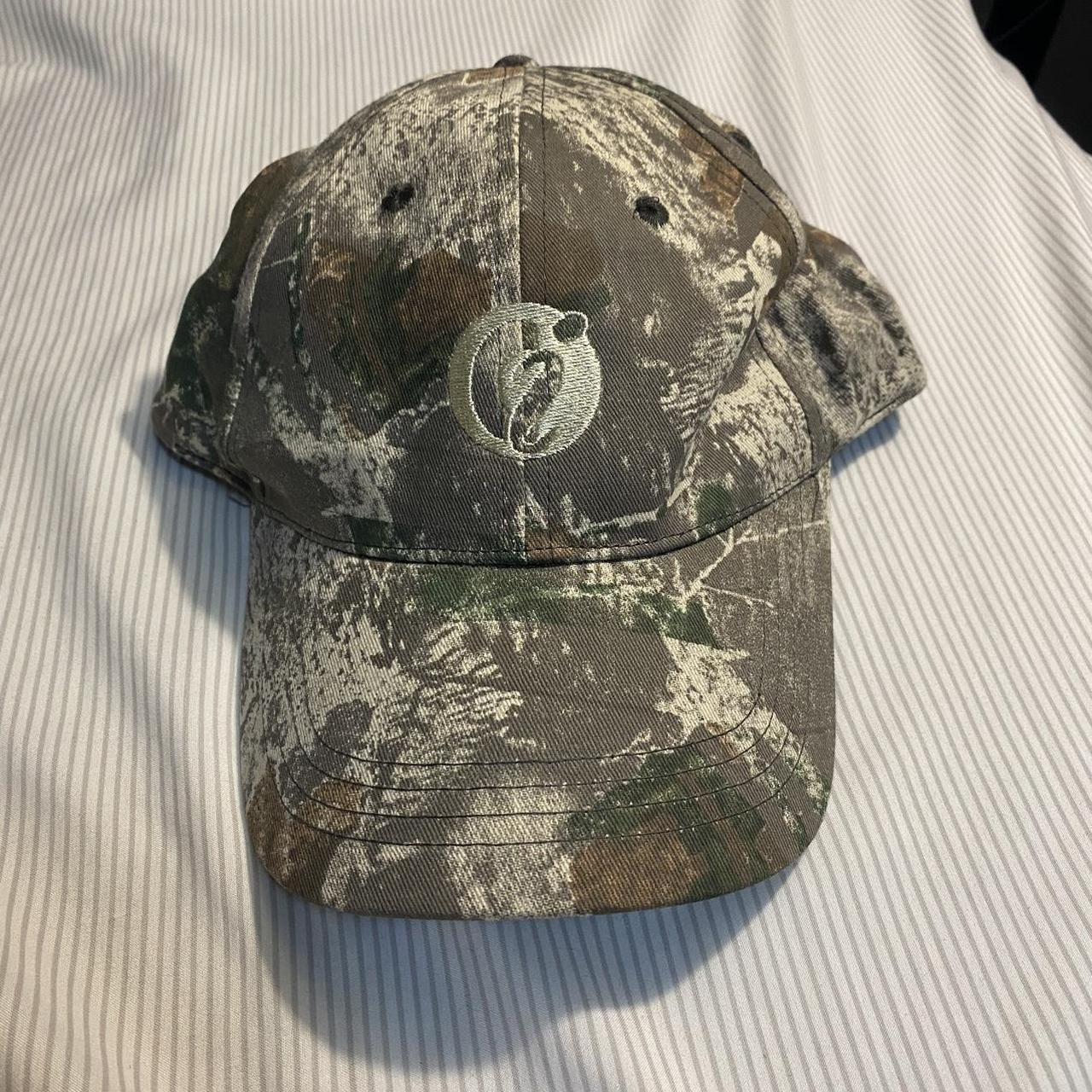 Real tree camo hat Velcro strap OSFM #realtree... - Depop