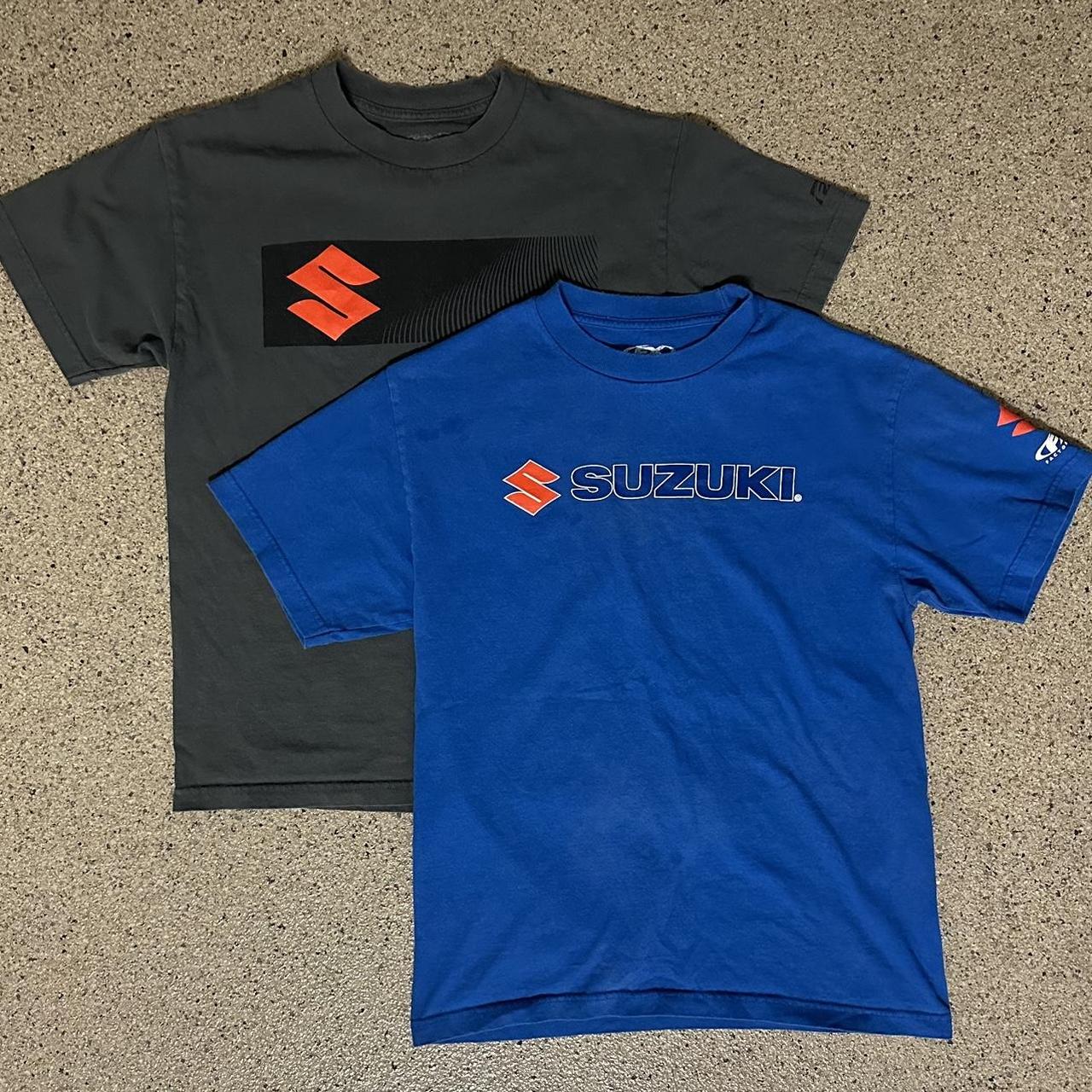 Y2K SUZUKI BUNDLE‼️ Flaws on the back of blue. - Depop