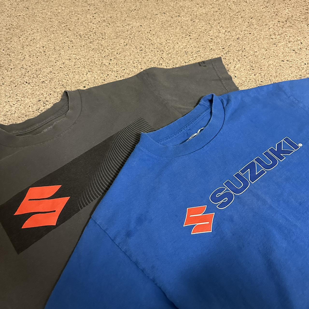 Y2K SUZUKI BUNDLE‼️ Flaws on the back of blue. - Depop