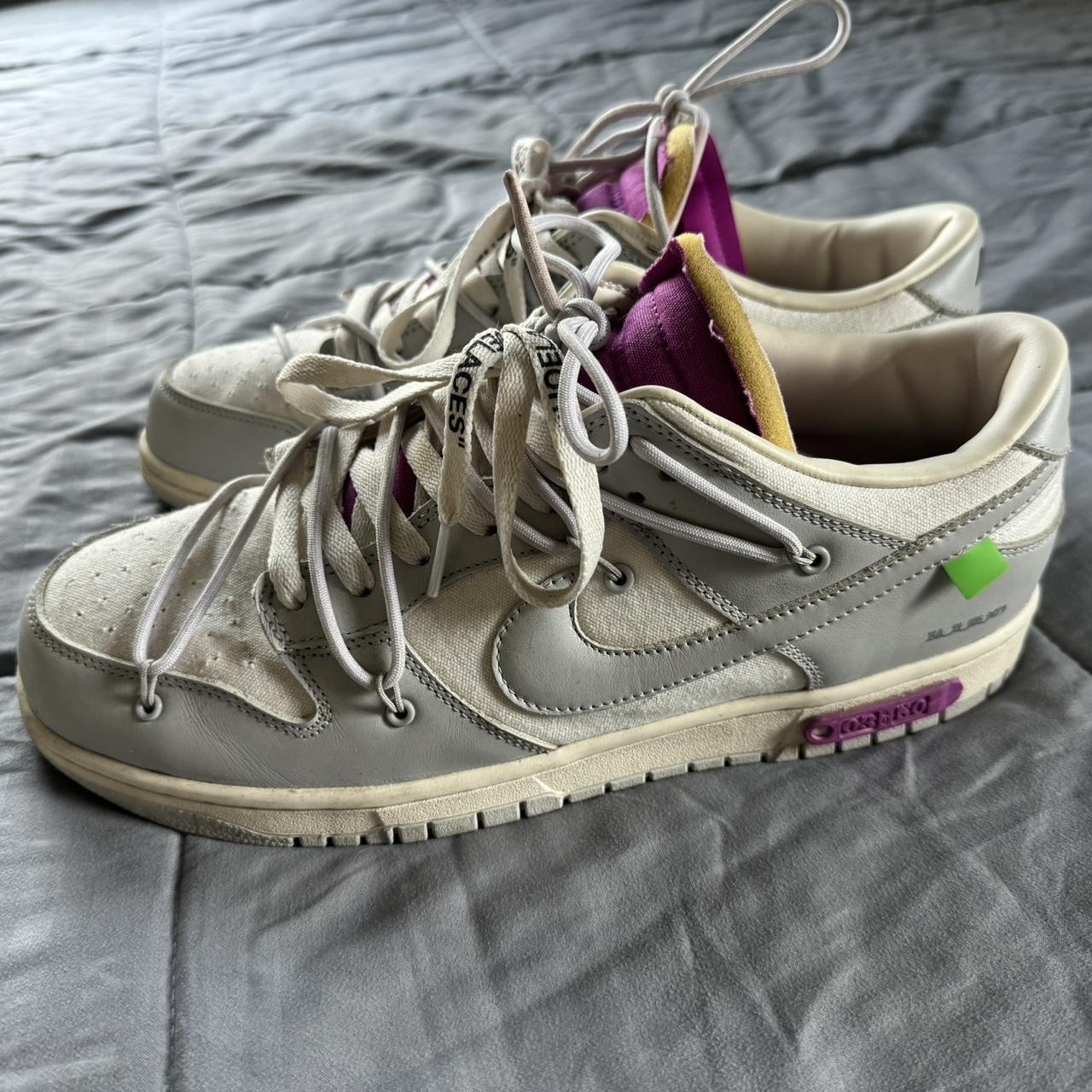 Off white Nike lot 3/50 dunks Lightly warn but still... - Depop