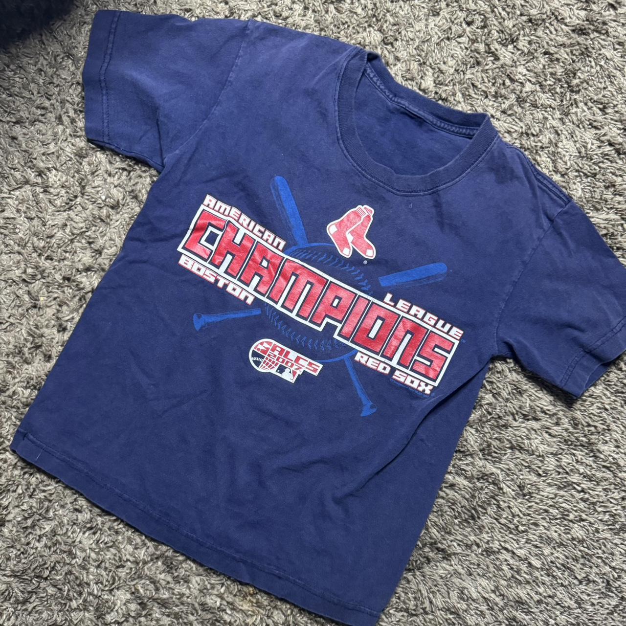 Vintage Y2K ALCS 2007 Boston Red Sox American League... - Depop