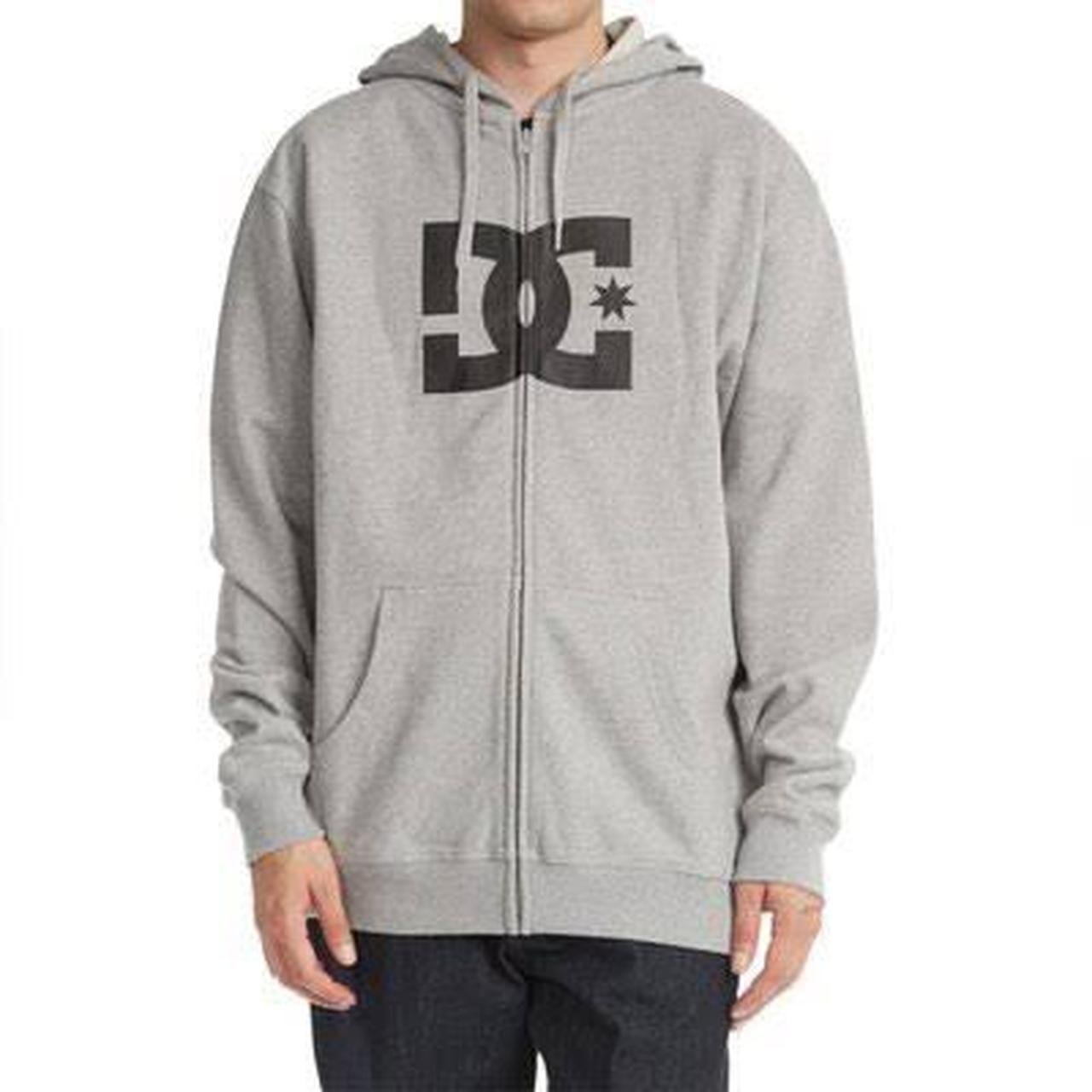 ISO!! looking for a grey dc zip up hoodie :)) - Depop