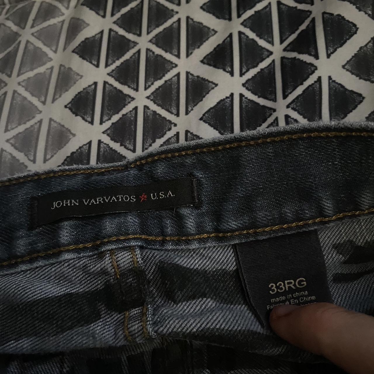 Thrifted John Varvatos jeans, Size 33, Tornado Mart... - Depop