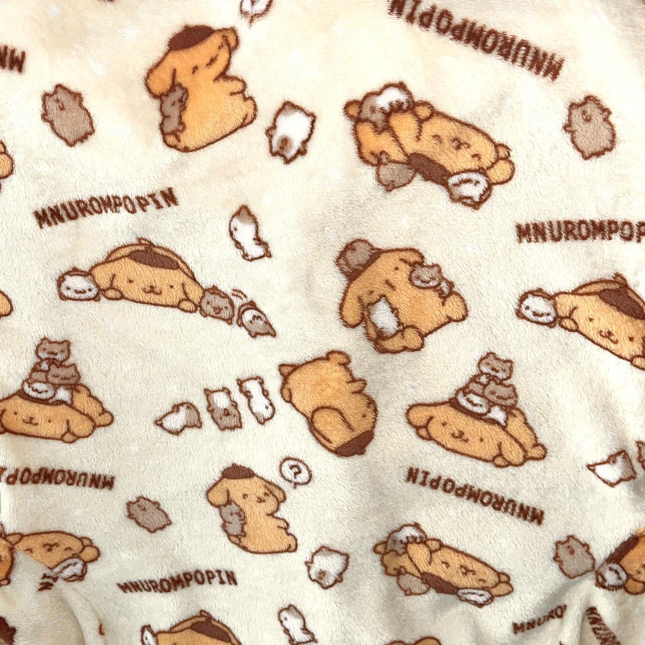 NWT Super fluffy Pompompurin pajamas Super warm... - Depop