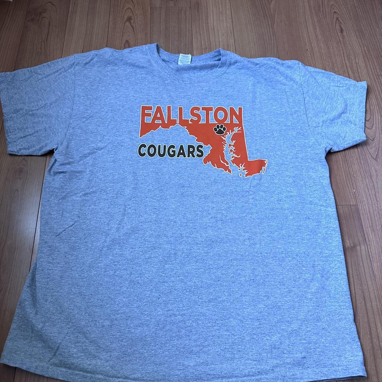 Gildan Women's Grey T-shirt | Depop