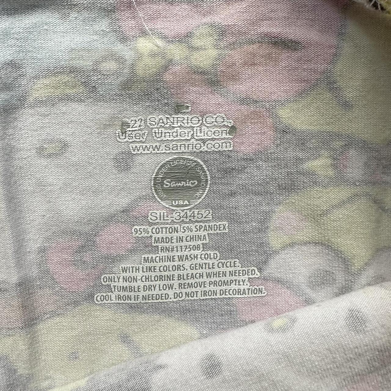 Hello Kitty flare pants size L. Slight pilling in... - Depop