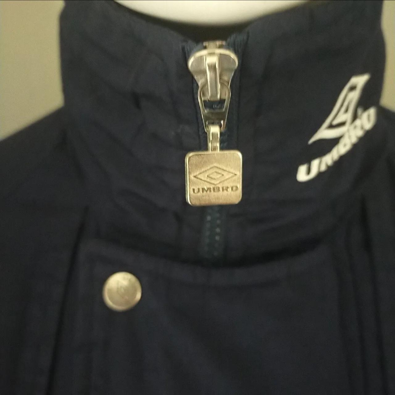 Vintage 90’s Umbro Foootball Managers Coat Full... - Depop