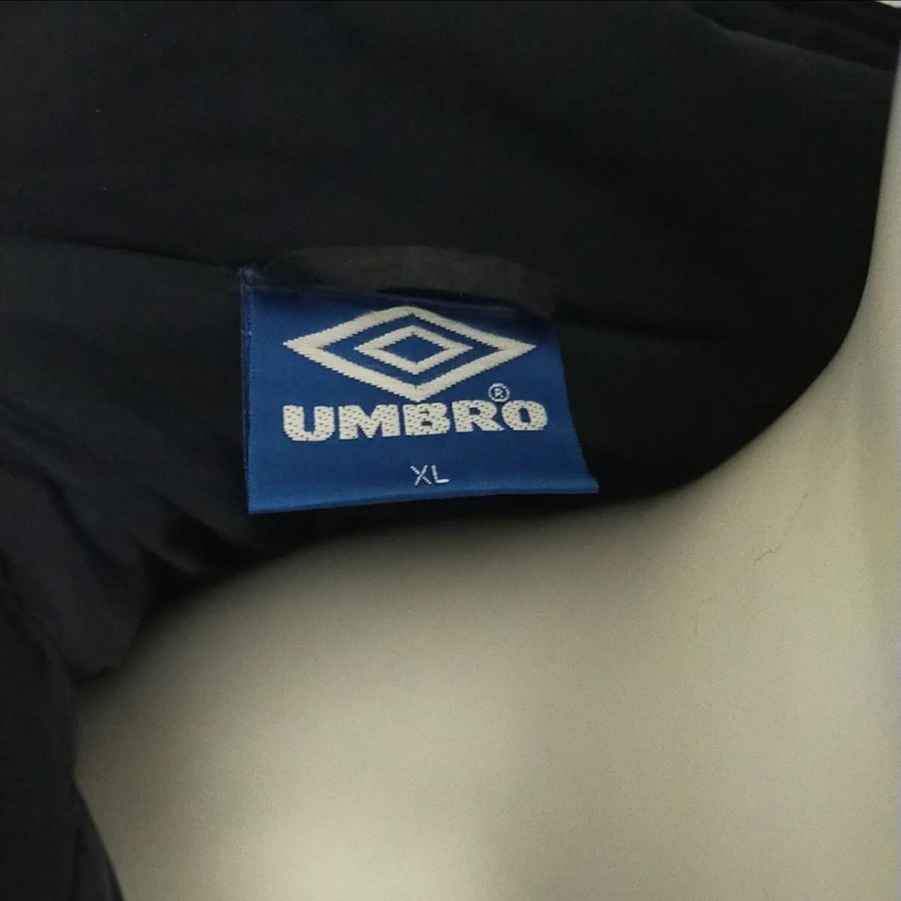 Vintage 90’s Umbro Foootball Managers Coat Full... - Depop