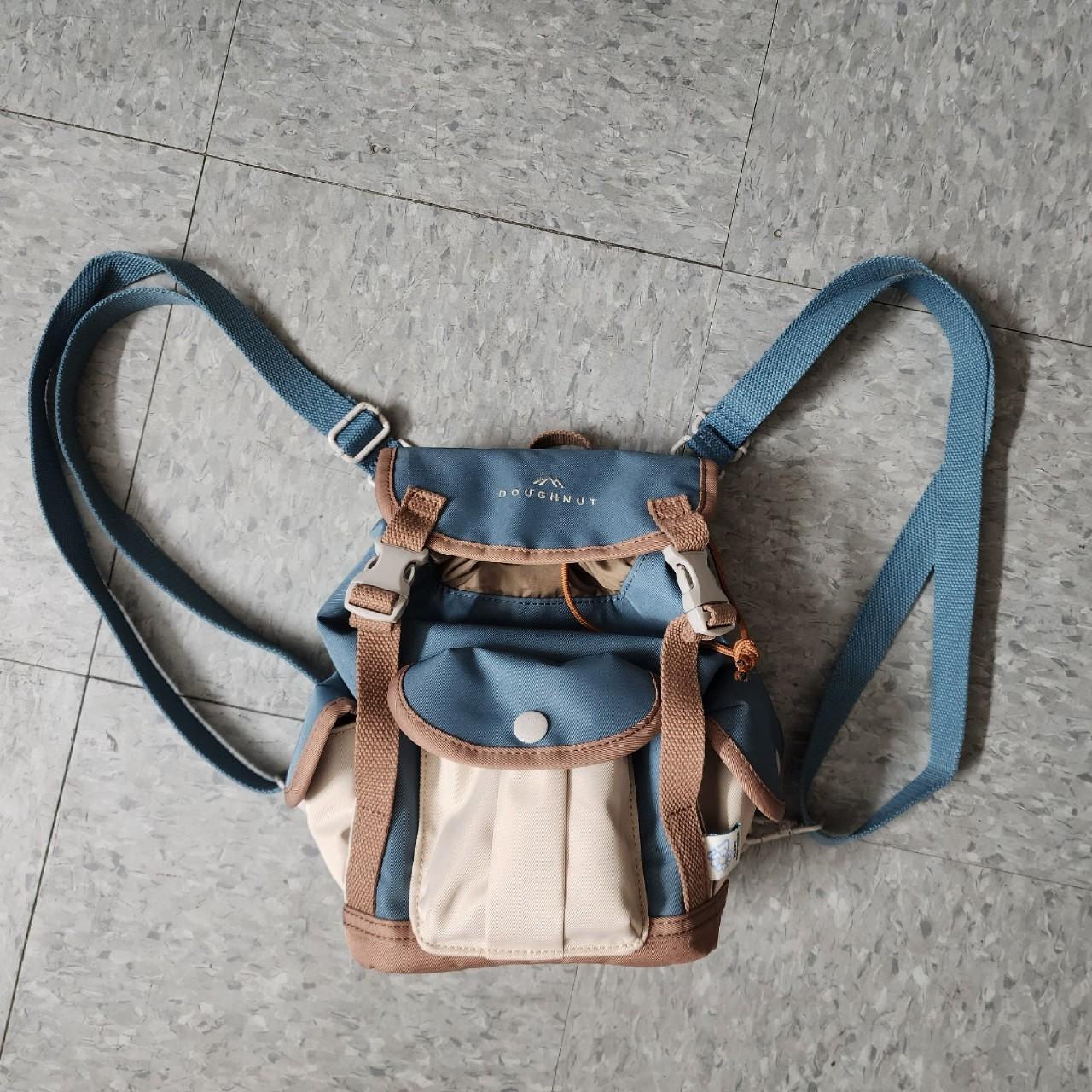 Doughnut Lighthouse Monet Dusty Blue x Mushroom Mini... - Depop