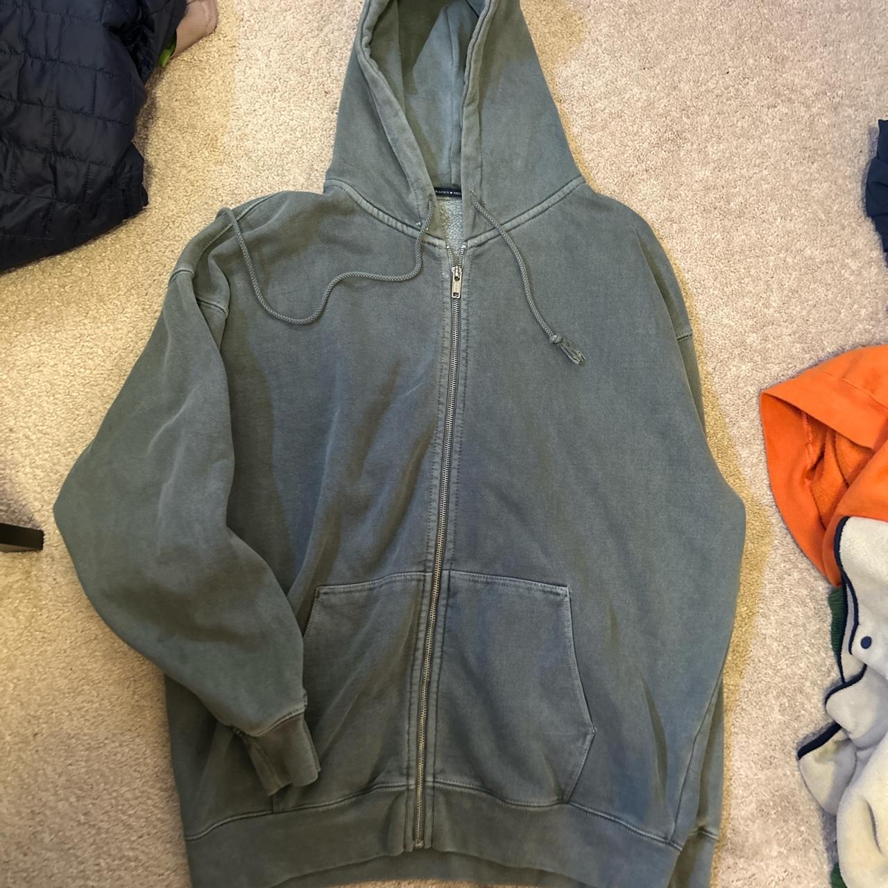 Heavy oversized brandy Melville jacket - Depop