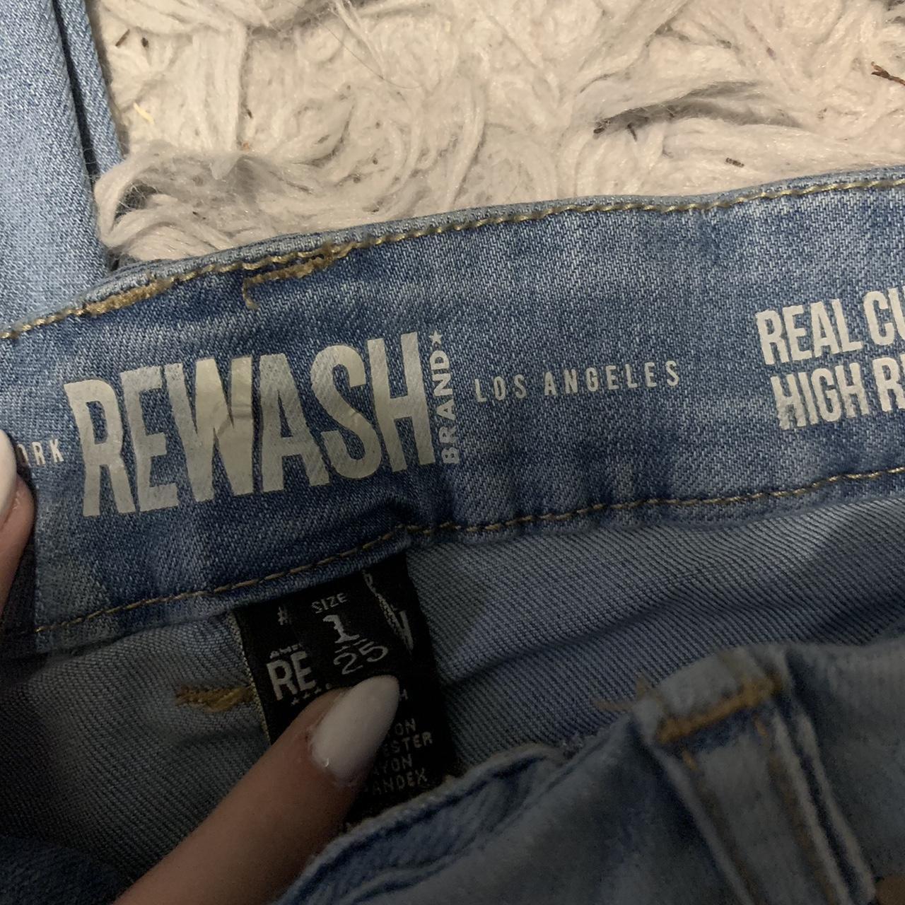 Rewash jeans, super flared size 1/25 - Depop