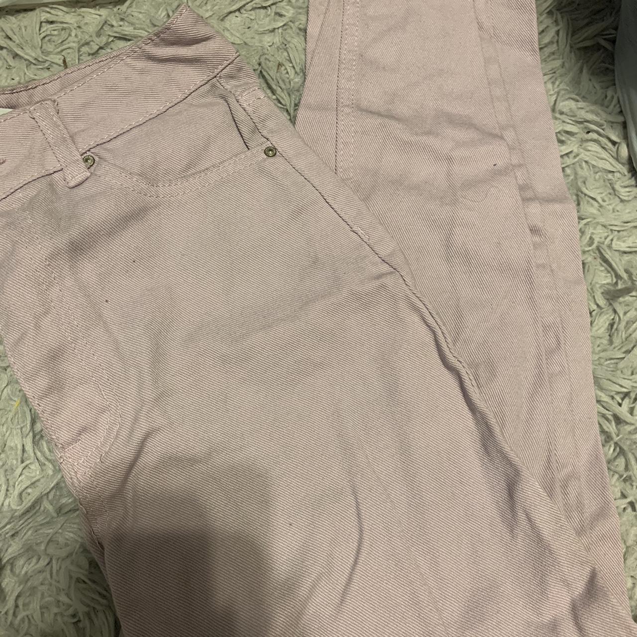 purple mom jeans - Depop
