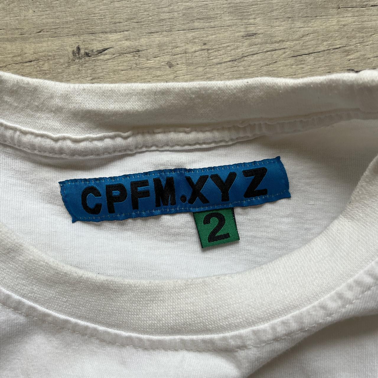Medium CDG x CPFM tee Lightly worn Open to... - Depop