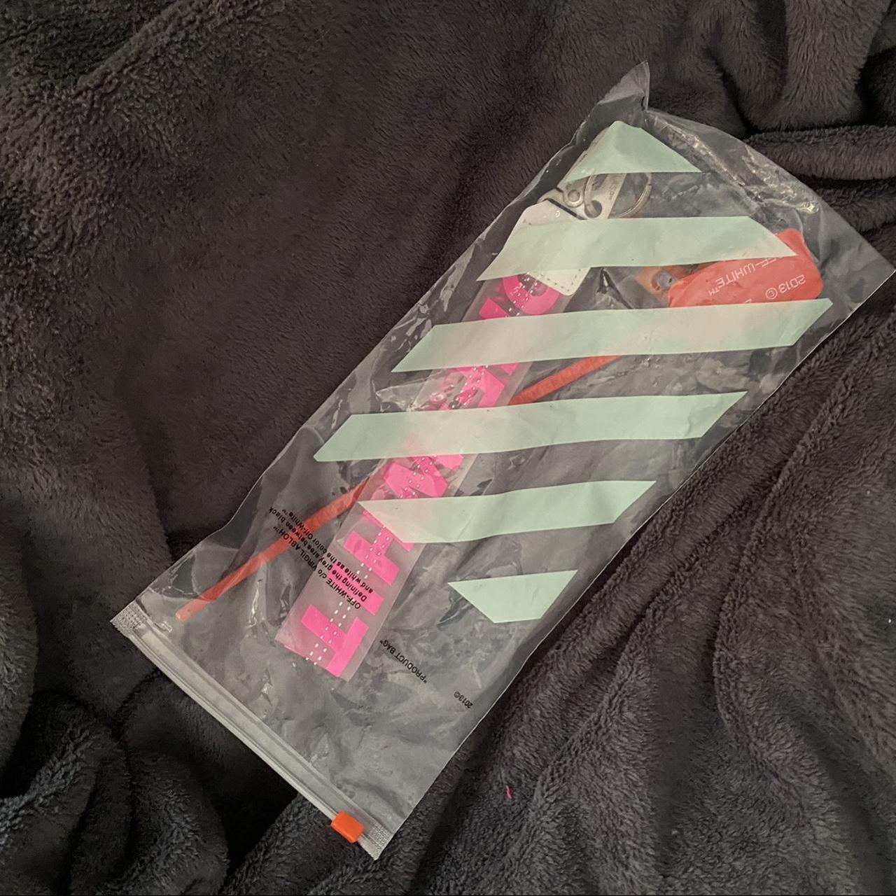 Pink oFf WhItE keychain #offwhite #virgil... - Depop