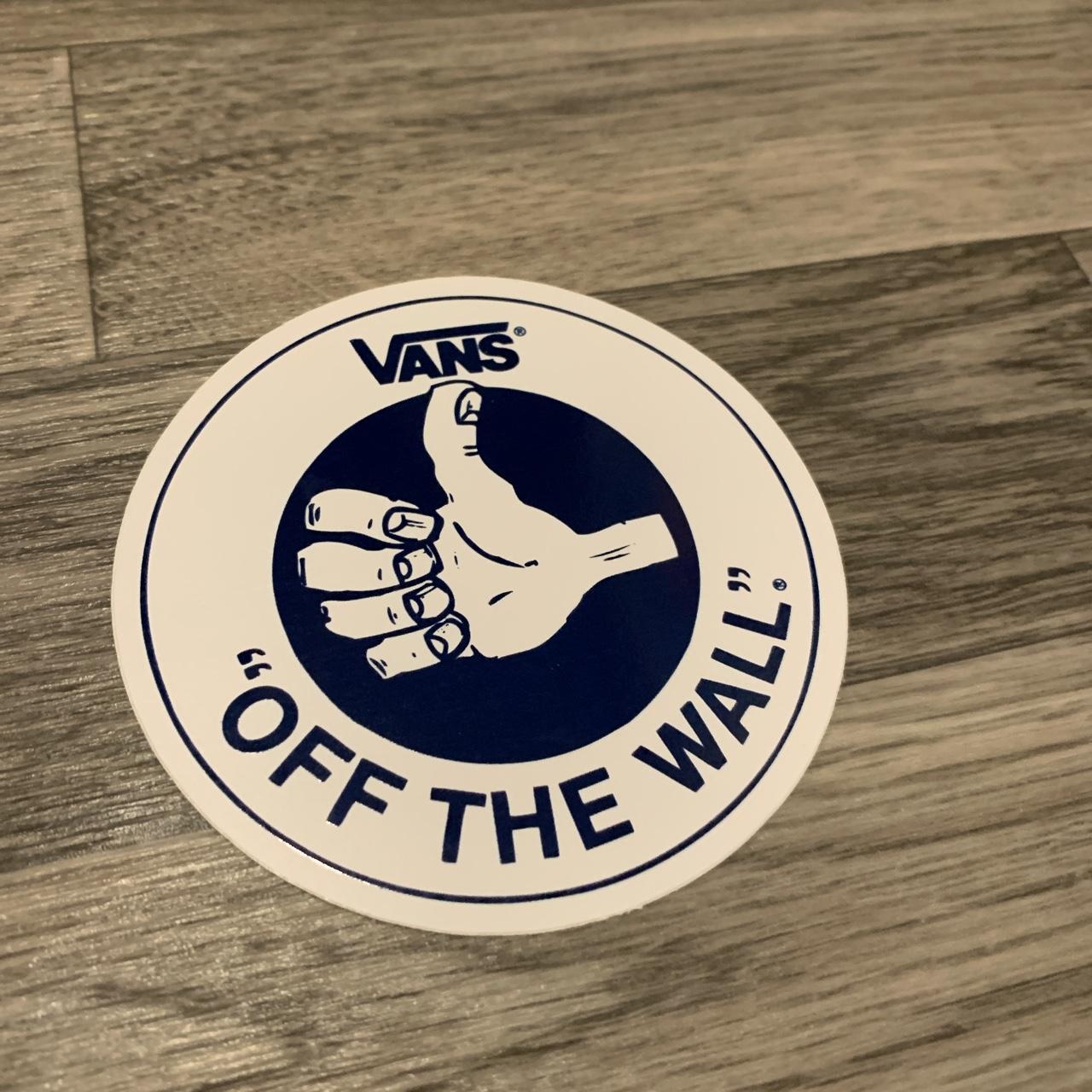 Vans Off the Wall sticker Will ship next... - Depop