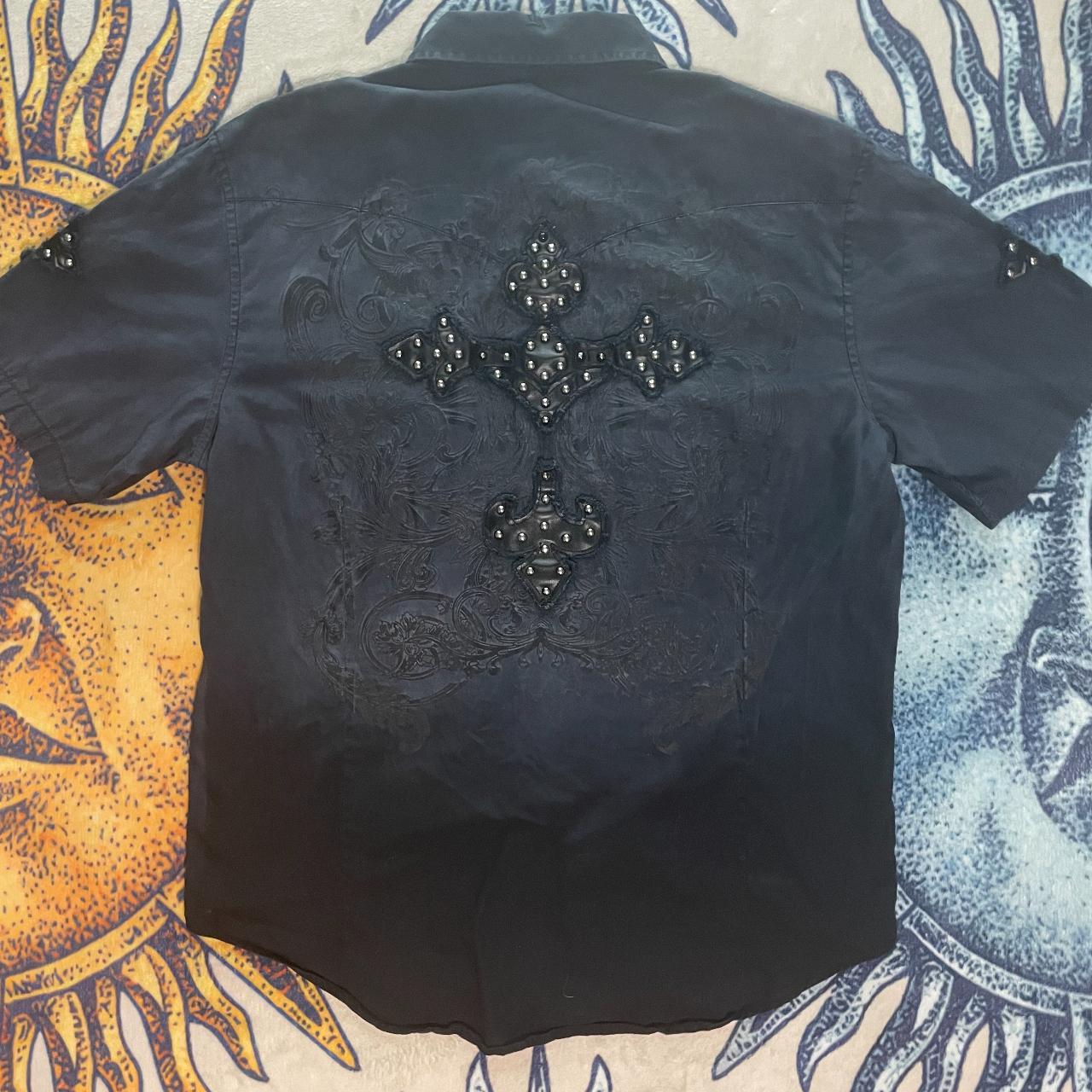 rock&roll cowboy grunge emo opium y2k biker black... - Depop