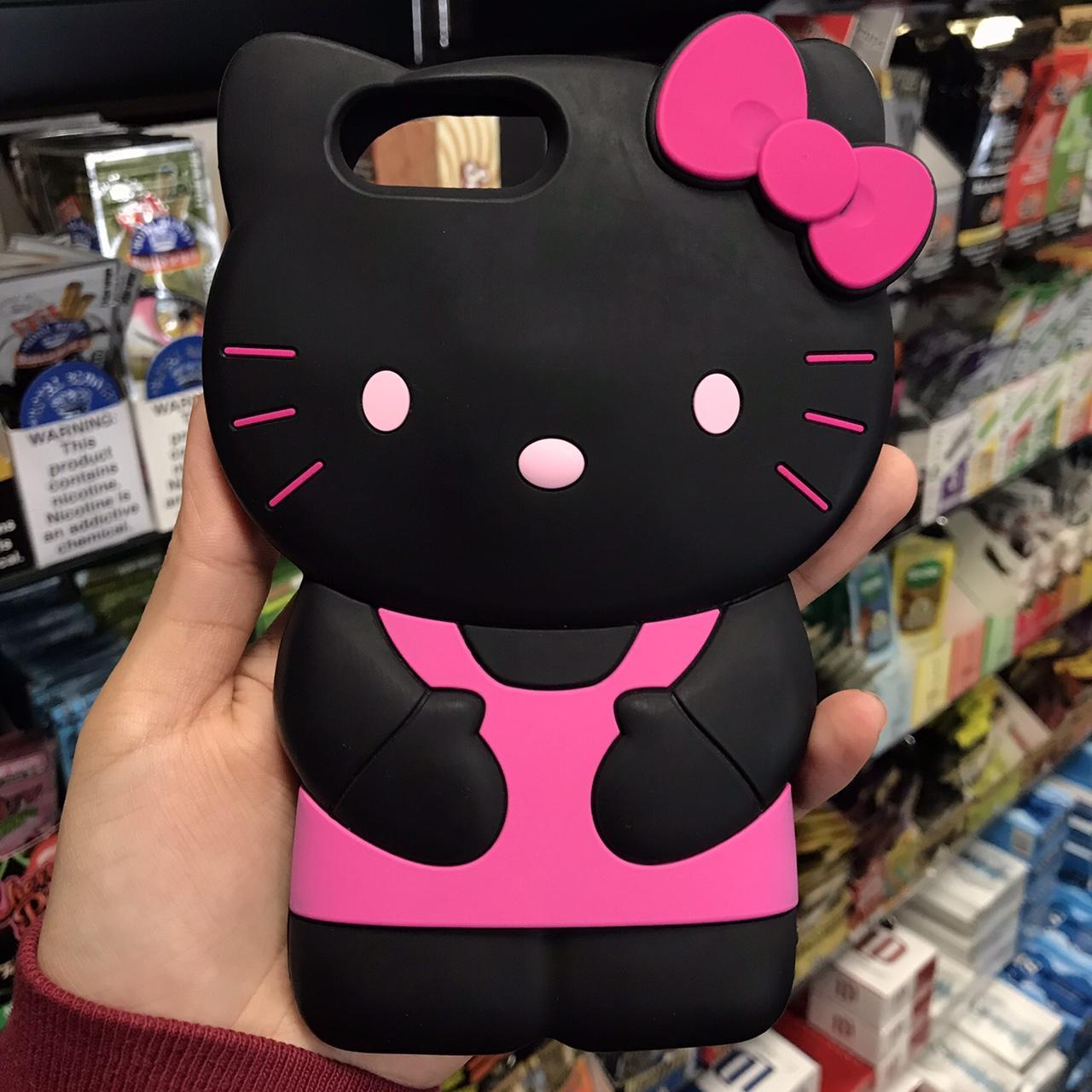 3D Hello Kitty Silicone Case💖🖤 • Fits for iPhone... - Depop
