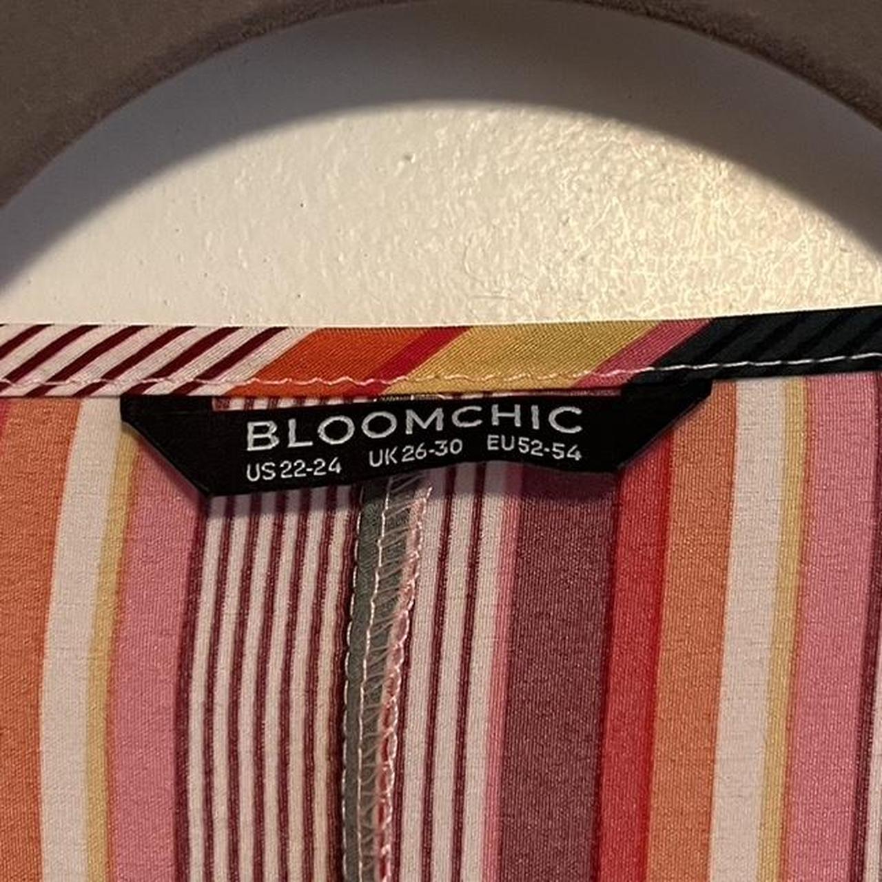 BloomChic Size 22-24 3xl Maxi Dress Condition: good... - Depop