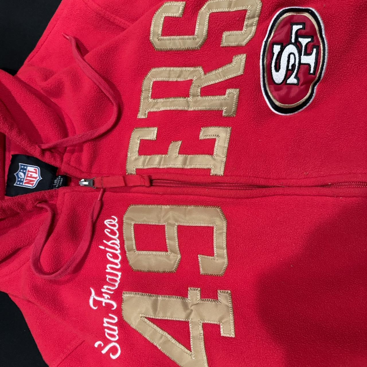 Sick 49’s fleece zip up jacket hoodie thing - size... - Depop