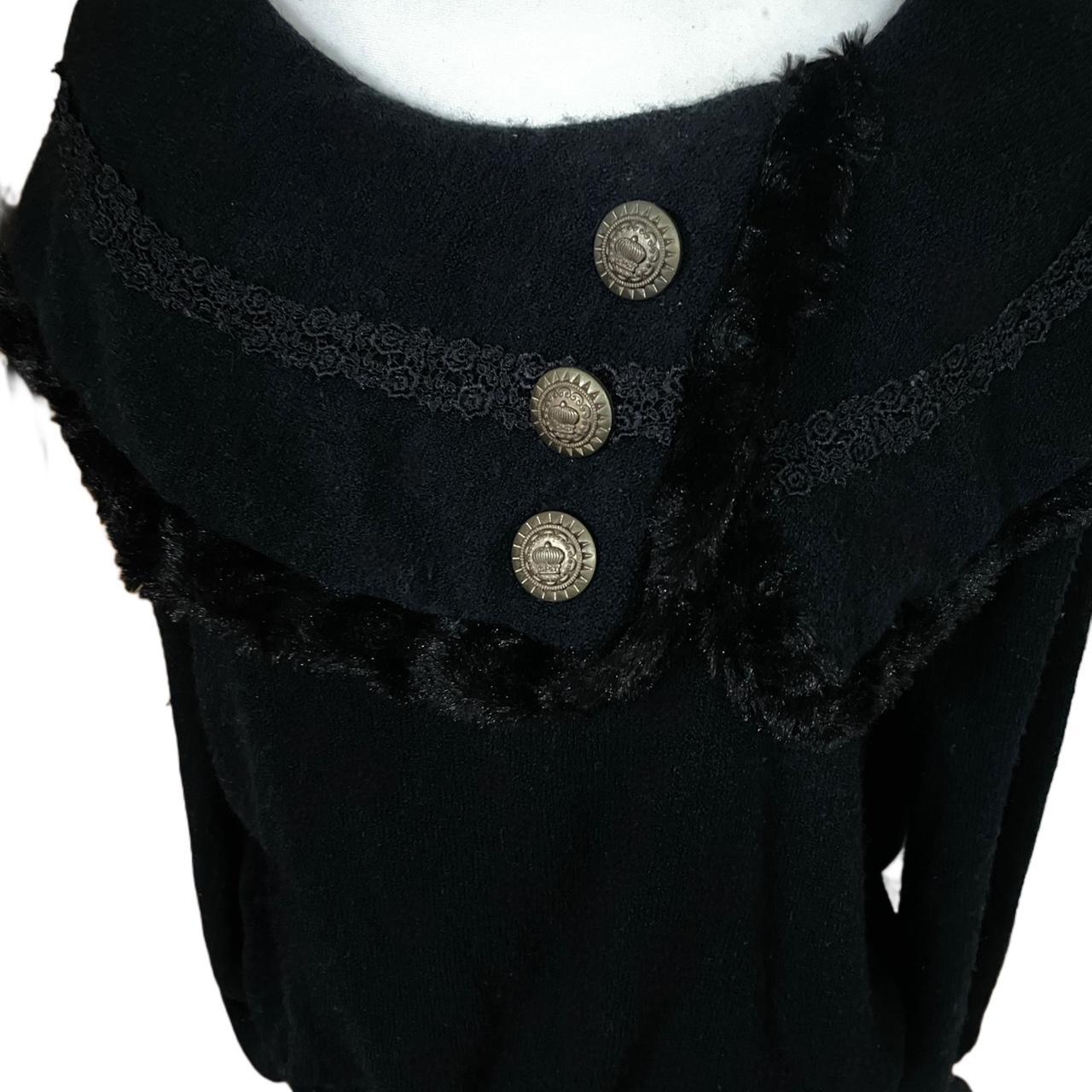 ʚɞ axes femme gyaru off the shoulder sweater 𝓇𝑜𝓈𝑒... | Depop