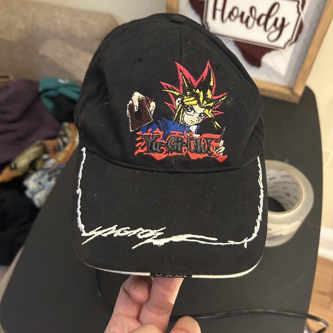 Vintage 2005 Yu-Gi-Oh Baseball Cap Adjustable... - Depop