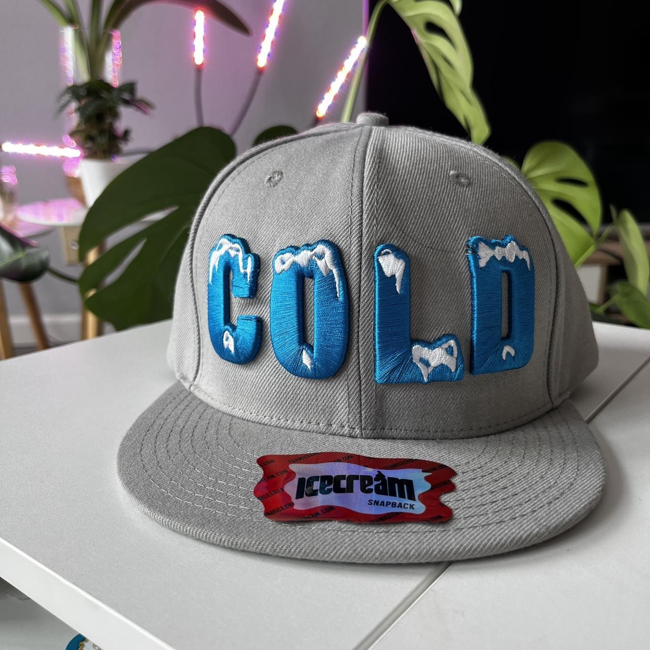 ULTSHOP [ice cream] cold snapback~ limited edition - Depop