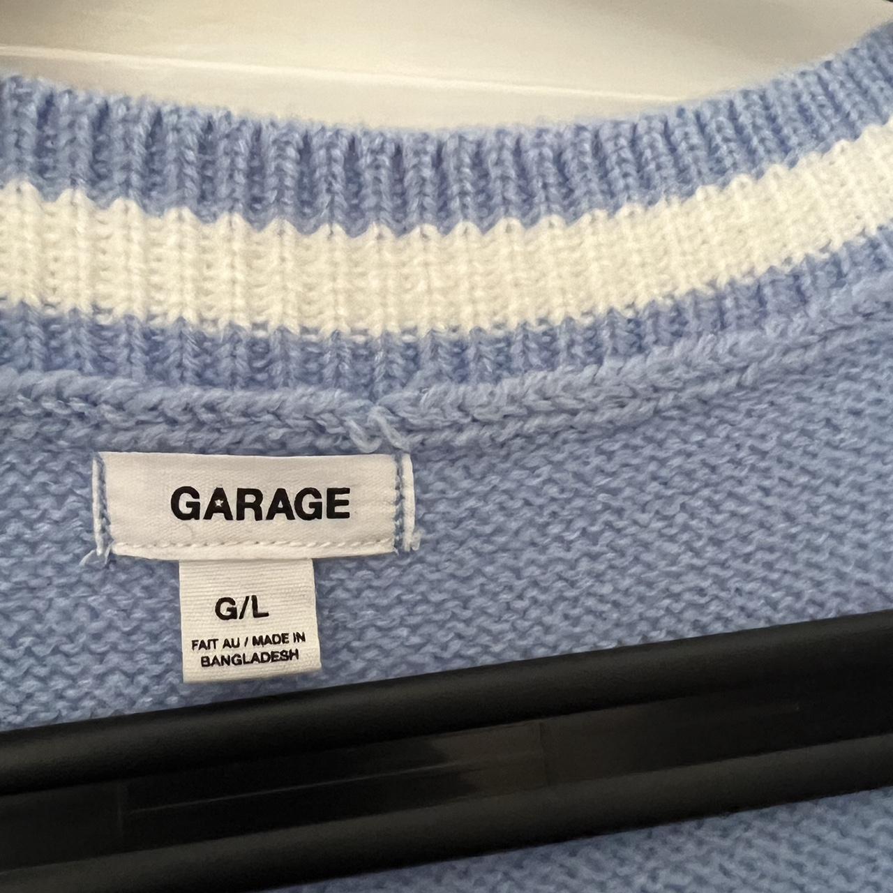 Garage sweater vest in a size large. #sweatervest... - Depop