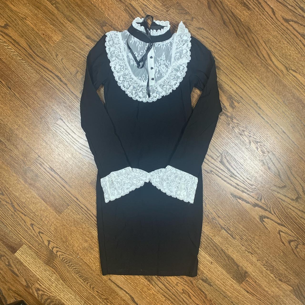 Super cute Killstar Wednesday Adams’s goth dress.... - Depop