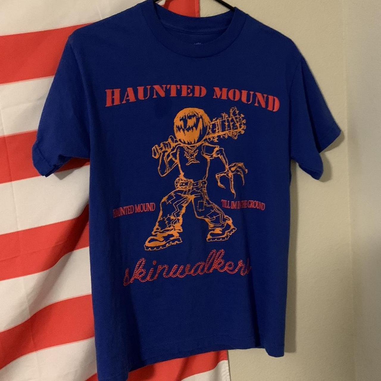 Official Haunted Mound Sematary Skinwalker Tee Like... - Depop