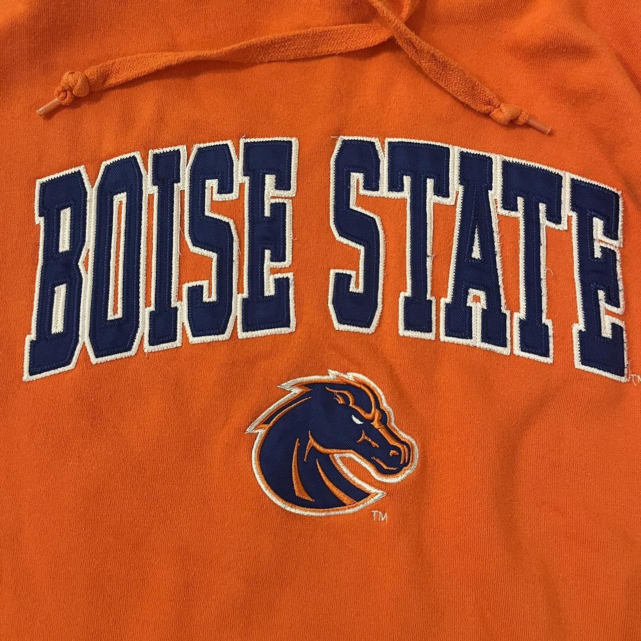 Really Sick Vintage Boise State Hoodie! Size XL. - Depop