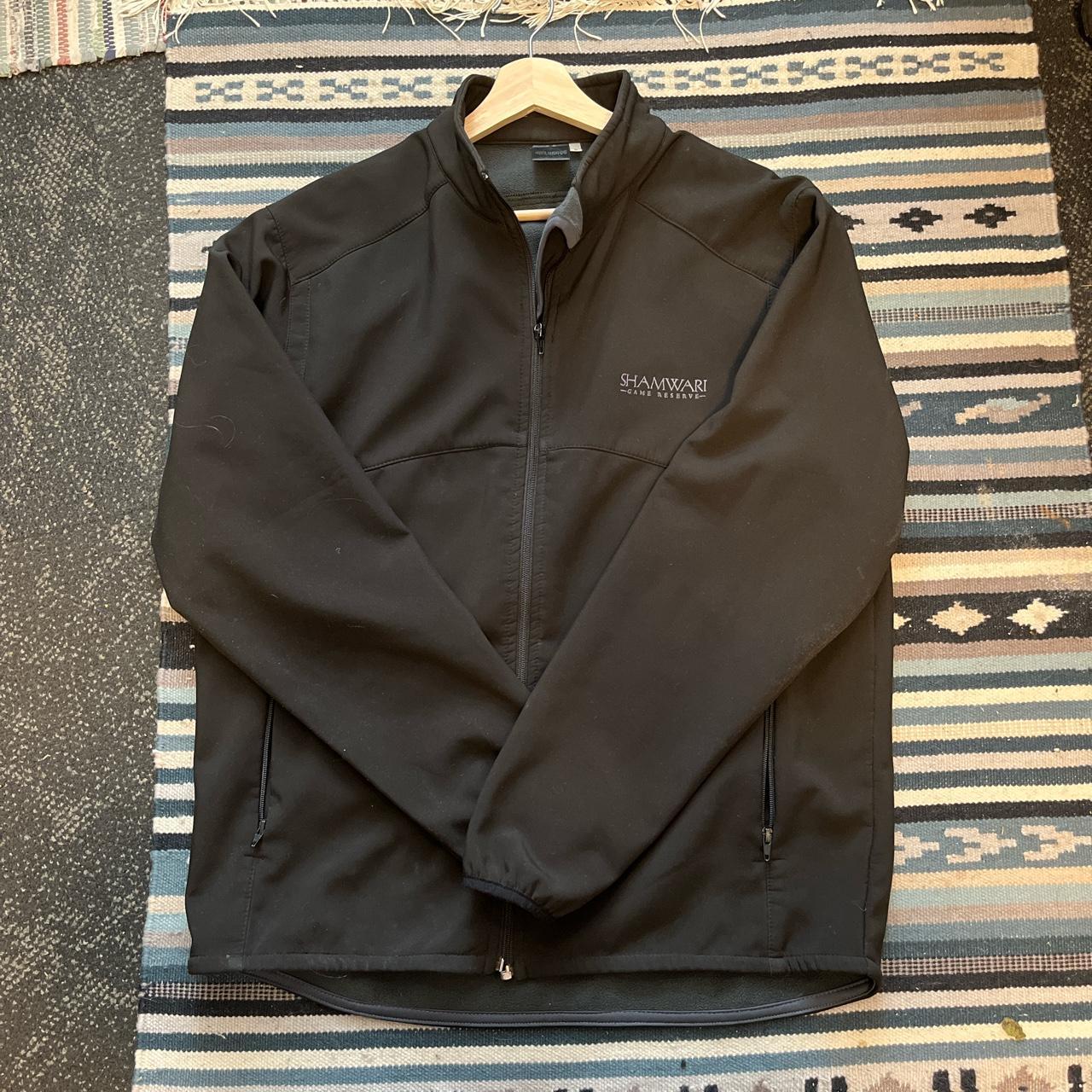 Black fleece jacket from Shamwari Game Reserve. Made... - Depop
