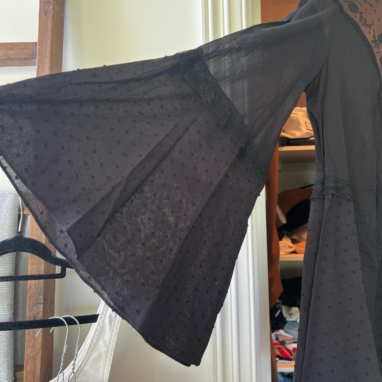 Alice McCall play suit with lace and bell sleeves.... | Depop