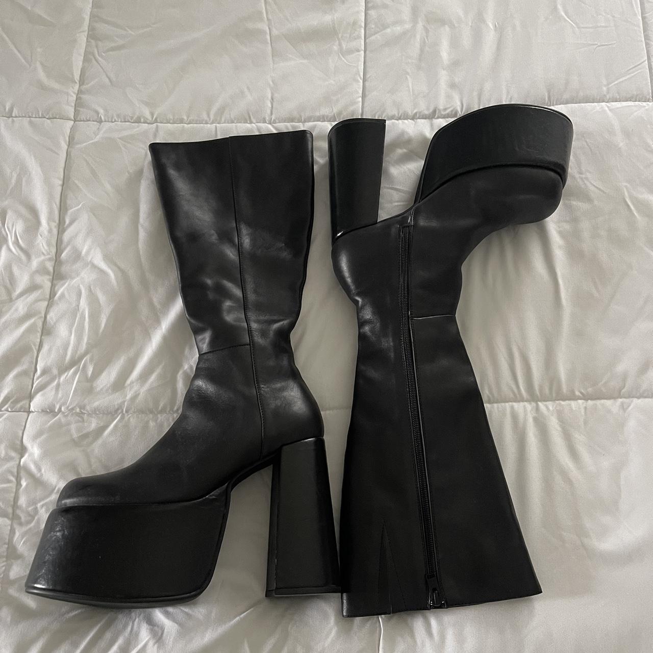 Crypto Boots from UNIF NEVER WORN OUTSIDE‼️ Size 9 - Depop