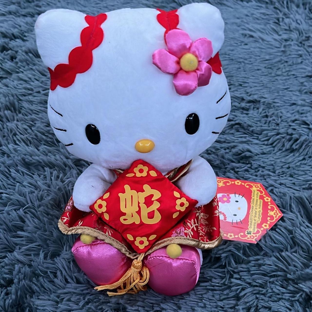sanrio hello kitty plush #hellokitty #plushy... - Depop