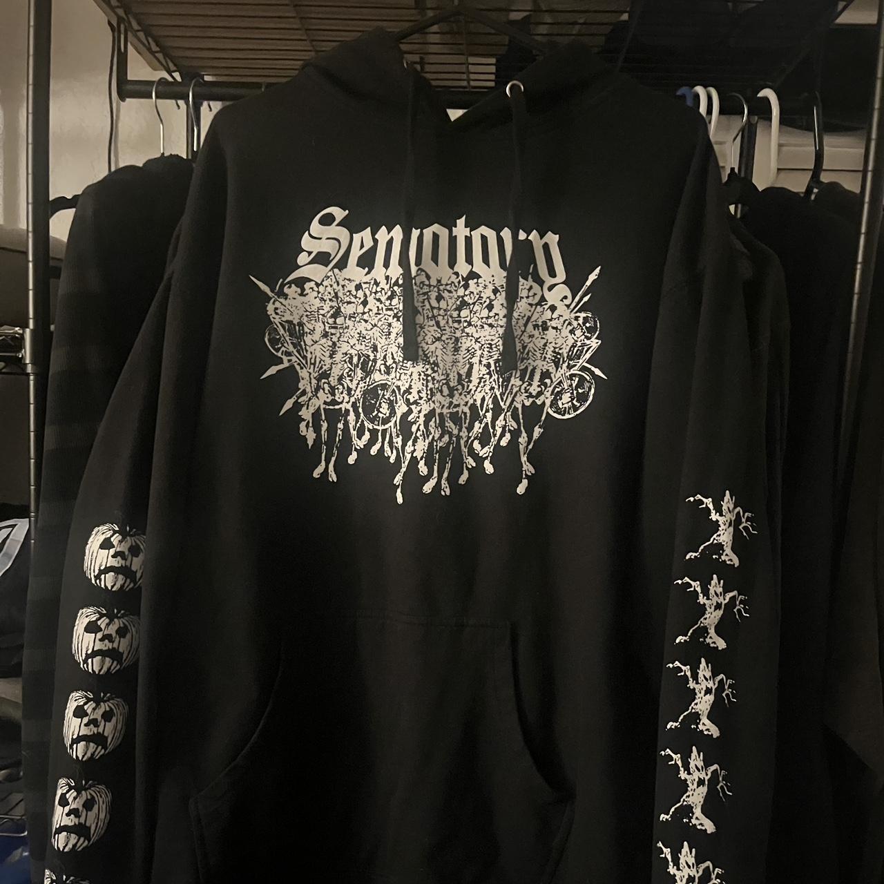 sematary haunted mound hoodie size XL (fits like an... - Depop