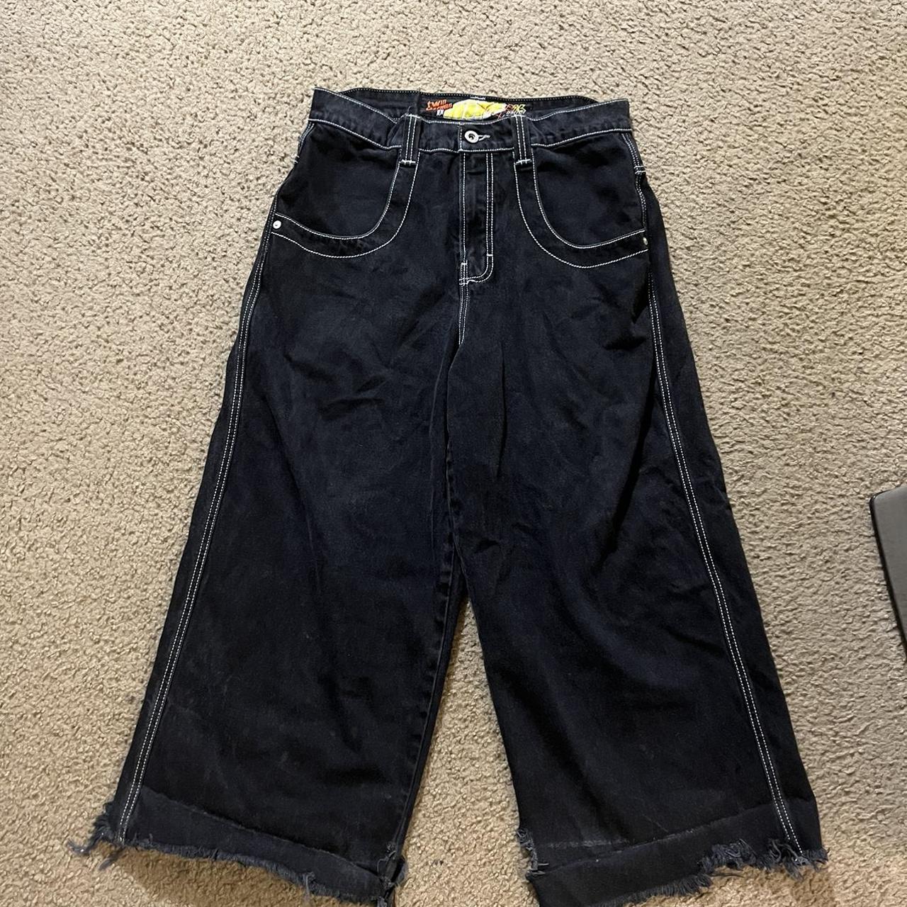 JNCO Men's Black Jeans | Depop