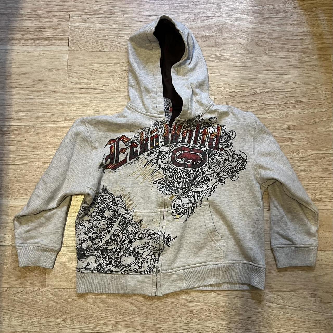 Vintage Ecko Unltd. Zip-Up Size XS / XXS Good... - Depop